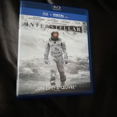 INTERSTELLAR Bluray + Digital Ultraviolet comme neuf, like new | eBay