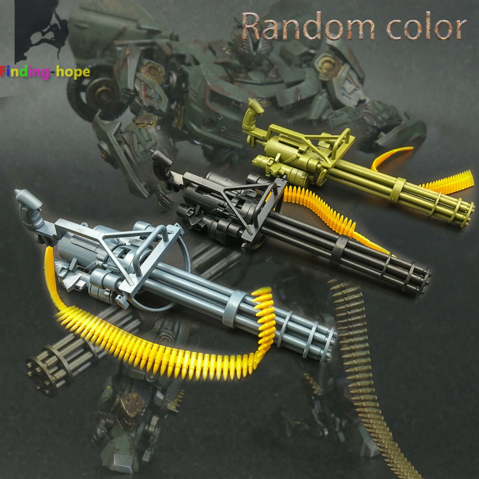 1/6 M134 Minigun Gatling Machine Gun US Army TERMINATOR Toy Gun ...