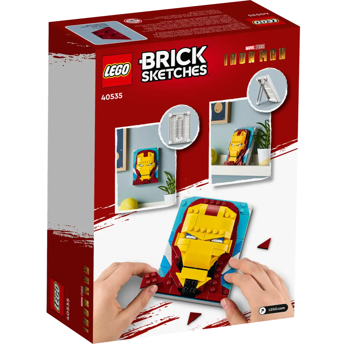 LEGO MARVEL AVENGERS IRON MAN BRICK SKETCHES (40535) BRAND NEW SEALED ...