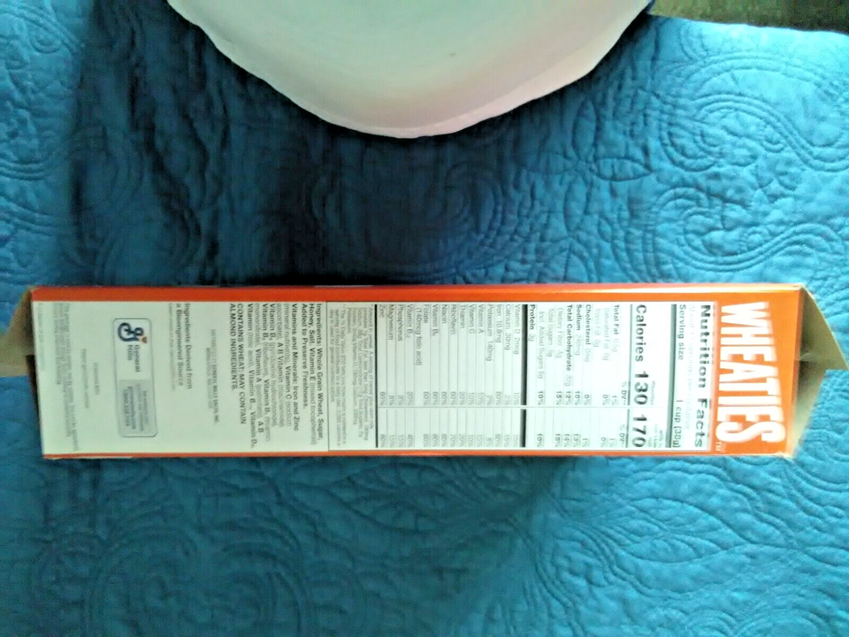 Simone Biles Wheaties Cereal Box -Empty | eBay