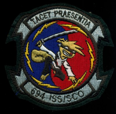 USAF 694th ISS SCO Intelligence Patch N-10 | eBay