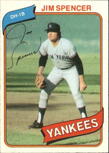 1980 O-Pee-Chee New York Yankees Baseball Card #147 Jim Spencer - NM | eBay