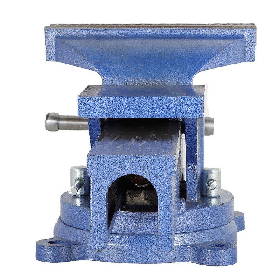 8" Multi-purpose Rotating Bench Vise Swival 360 Degree Heavy Duty With ...