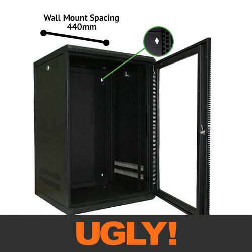 16ru 19" Rack System Wall Mount Lockableserver Cabinet for sale online ...