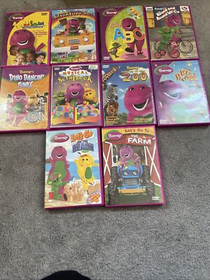 Barney DVD lot | eBay