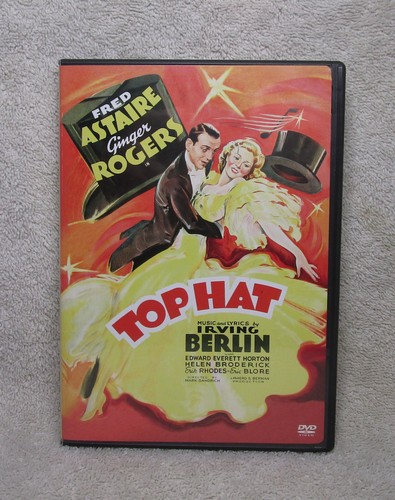 TOP HAT DVD Movie Official Warner Bros. Release FRED ASTAIRE & GINGER ...