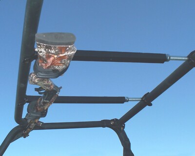 TALL MAN QUICK DRAW OVERHEAD GUN RACK POLARIS RANGER CREW 500 400 MID ...