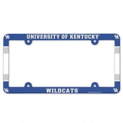 Kentucky Wildcats Plastic License Frame [NEW] NCAA Tag Auto Car Plate ...