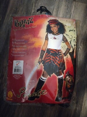 Bratz Girl Pirate Costume Medium 5-7 | eBay