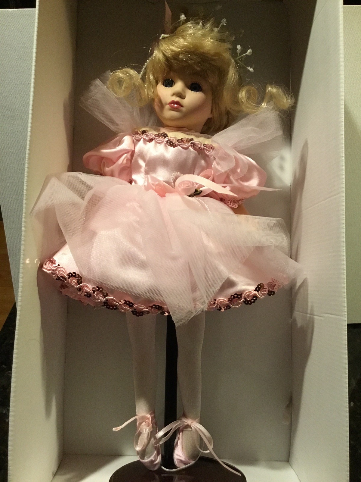 Victorian Collection Vintage Porcelain Doll By Melissa Jane Ballerina ...