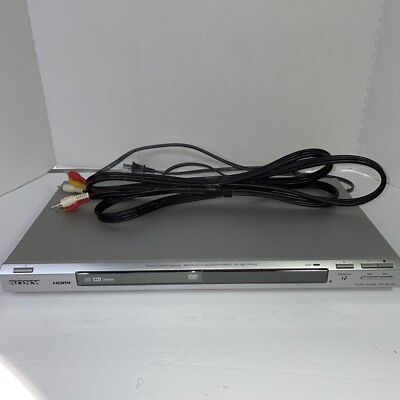 Sony DVP-NS71HP CD DVD Player With Video Cords Silver Tested Works | eBay