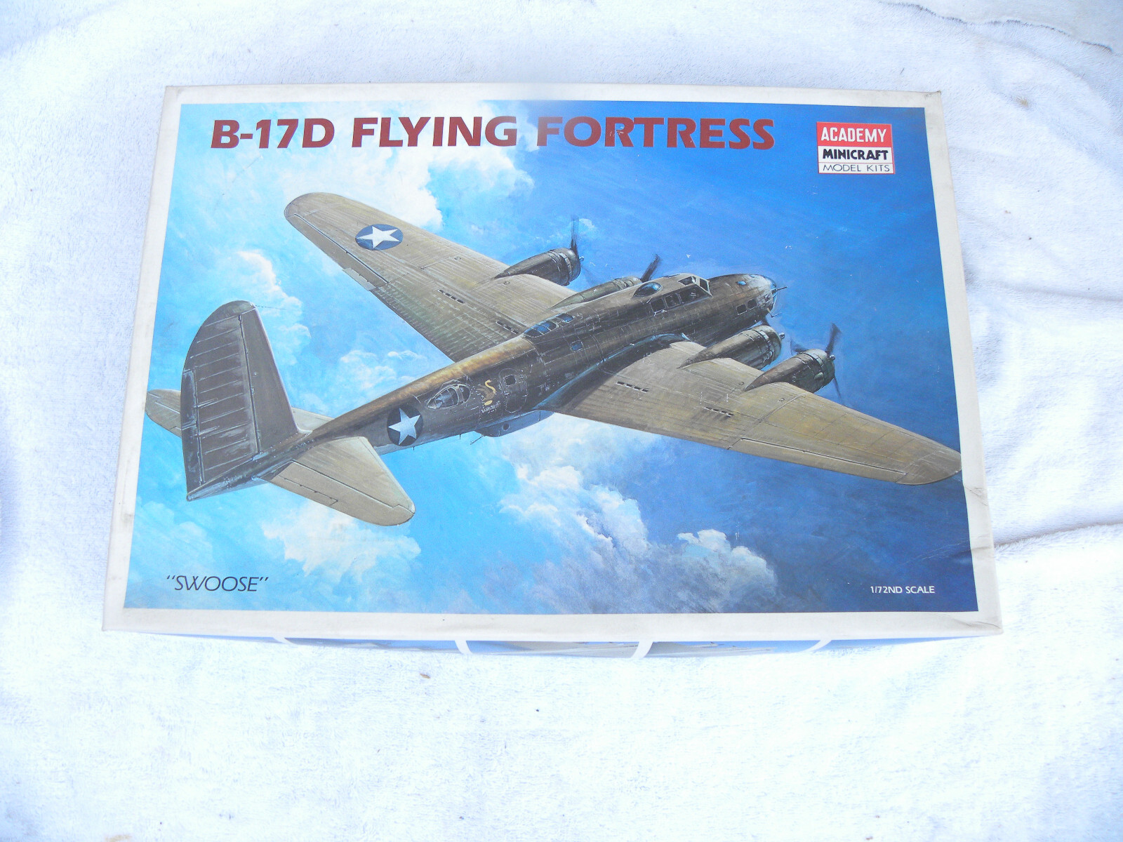 Academy Minicraft B-17D Flying Fortress "Swoose" 1:72 Plastic Model Kit ...