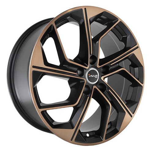 CERCHIO IN LEGA AVUS AC-522 PER SKODA OCTAVIA SCOUT 8X18 5X112 BLACK ...
