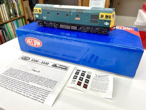 Heljan Class 33, 33052 “Ashford”. BR Blue Livery. | eBay UK