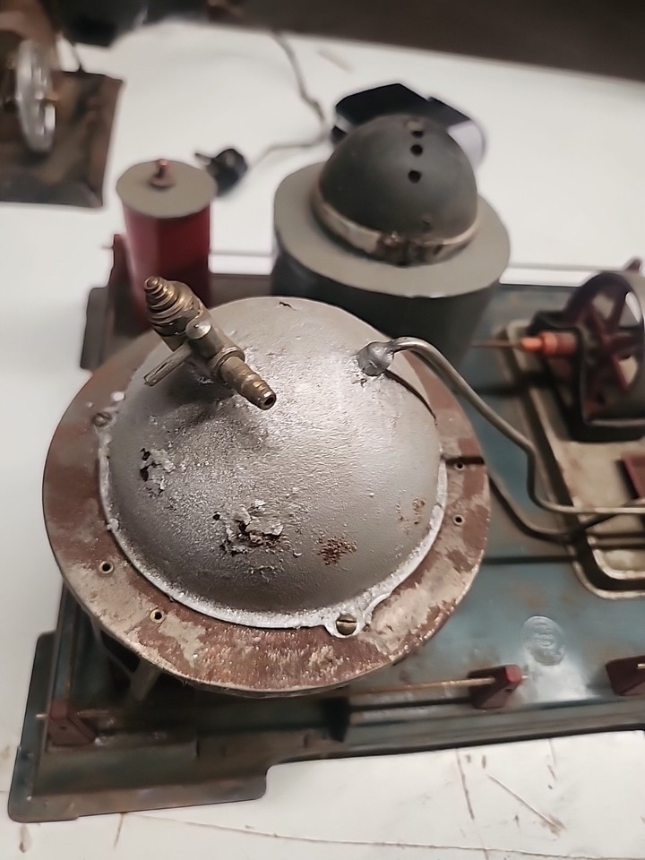 Vintage MAR MARX TOY STEAM ENGINE METAL | eBay