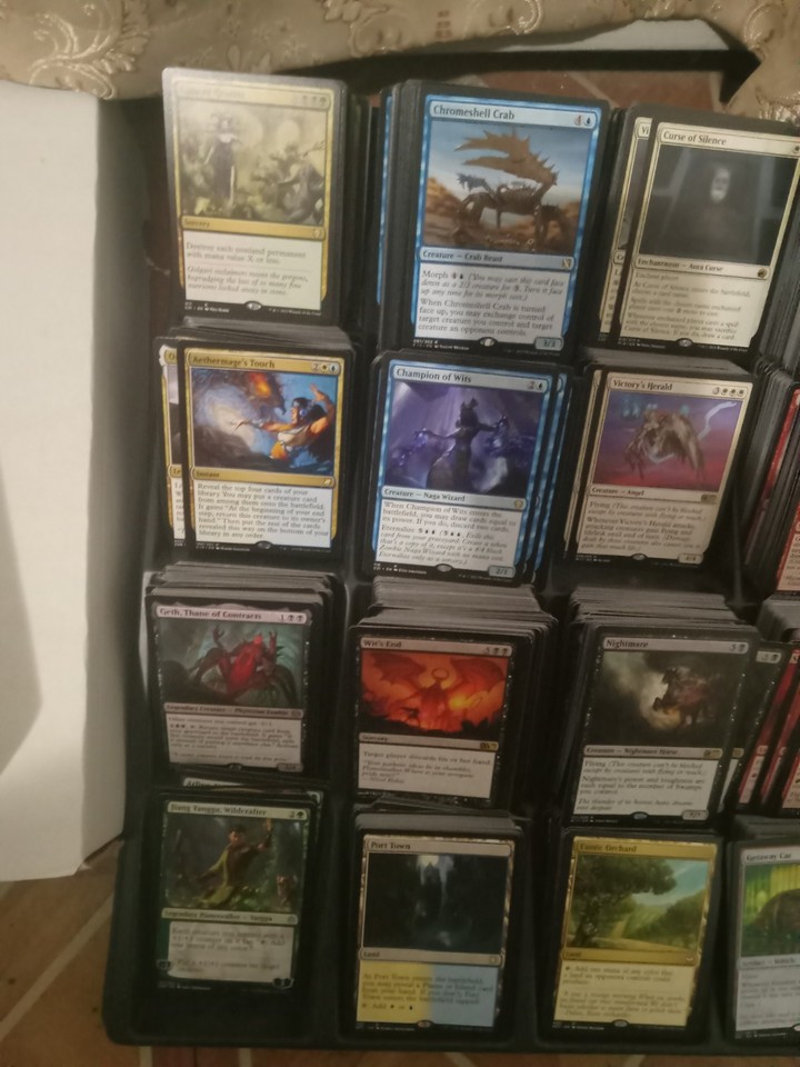 1000 Magic the Gathering bulk cards MTG commander edh lot 150 rares ...