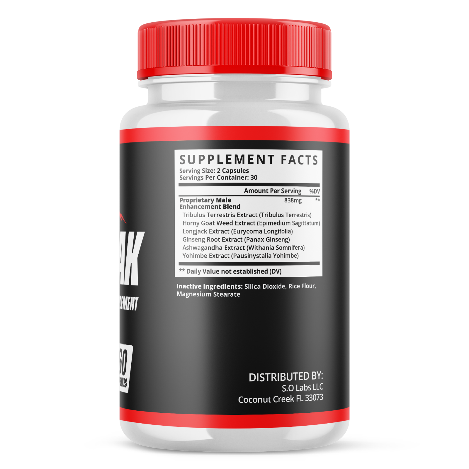 (3 Pack) Endopeak Male Pills, Endo Peak Male Vitality Supplement (180 ...