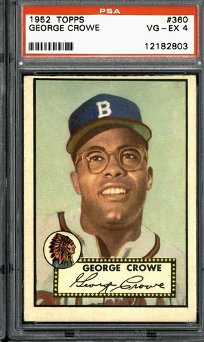 1952 Topps - High # George Crowe #360 (RC) for sale online | eBay