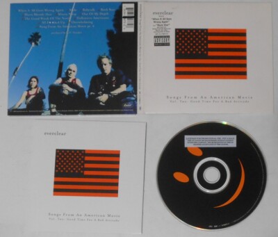 Everclear - Songs From an American Movie - U.S promo label cd, digipak ...