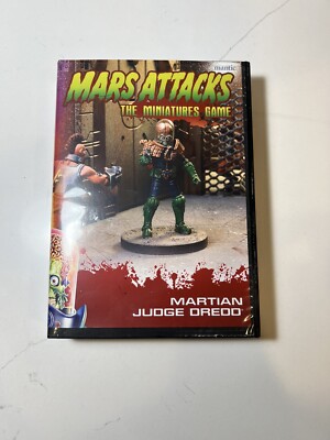 Mantic Games Mars Attacks: The Miniatures Game Martian Judge Dredd ...