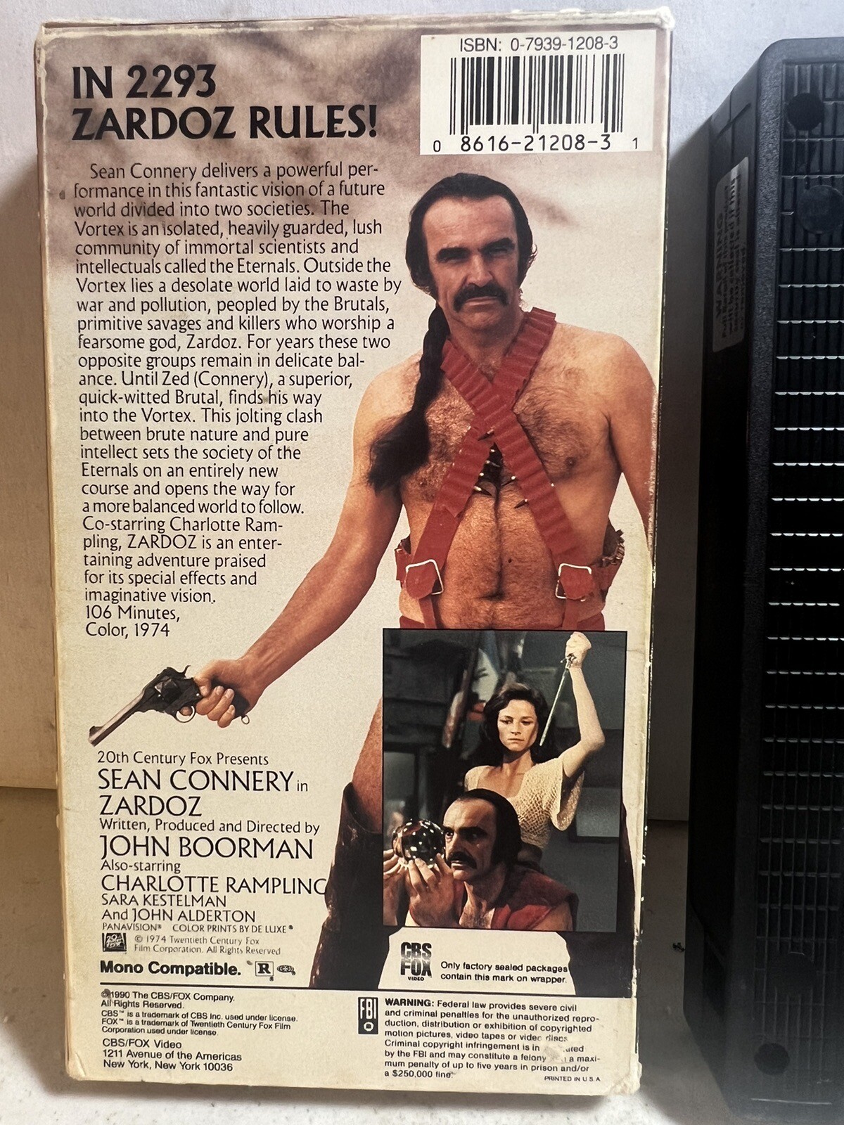 Zardoz (VHS, 1990) for sale online | eBay