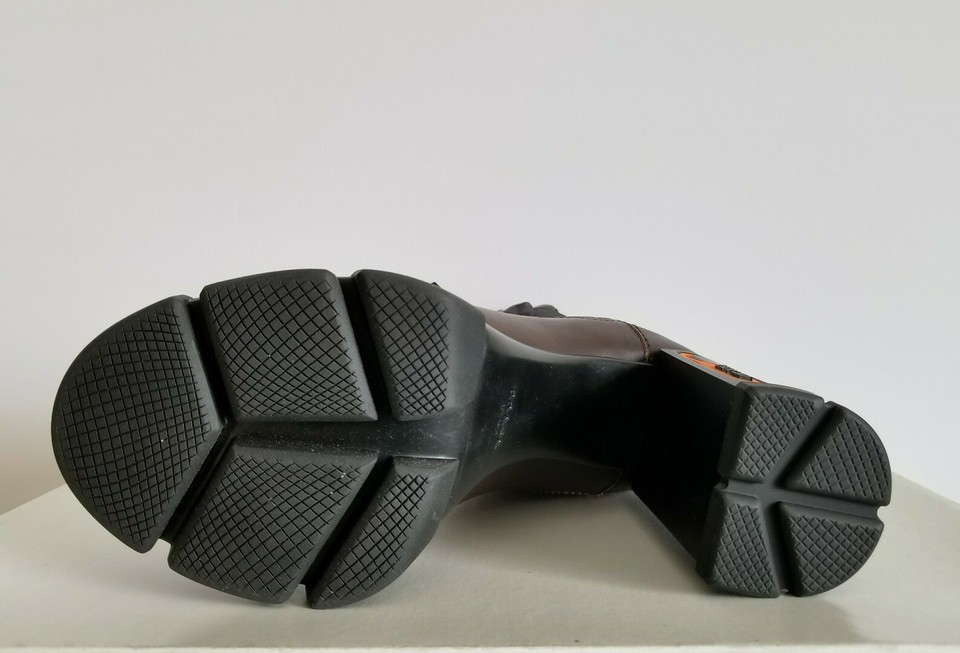 PRAD A FUNKY PLATFORM LACE UP LOGO SNEAKER BOOTS EU 39.5 I LOVE SHOES ...