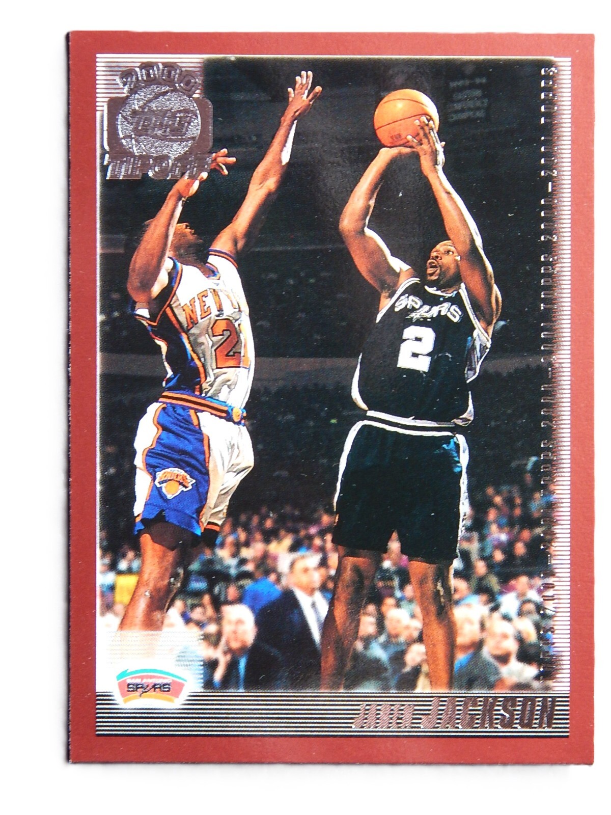 Jaren Jackson #42 Topps 2000 Basketball Card (San Antonio Spurs) LN | eBay