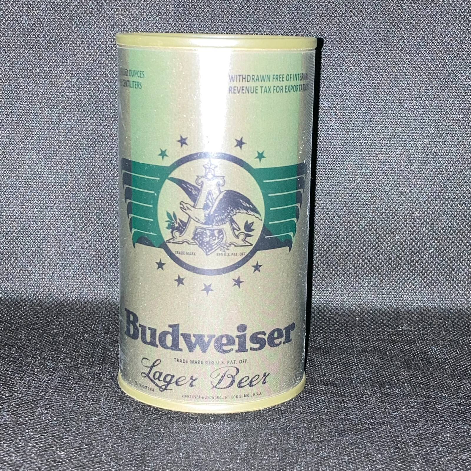 Budweiser Beer Can Label