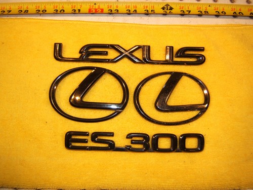 Lexus ES300 sedan 1996 Front , REAR Trunk Lid BRONZE plastic Lexus OEM ...