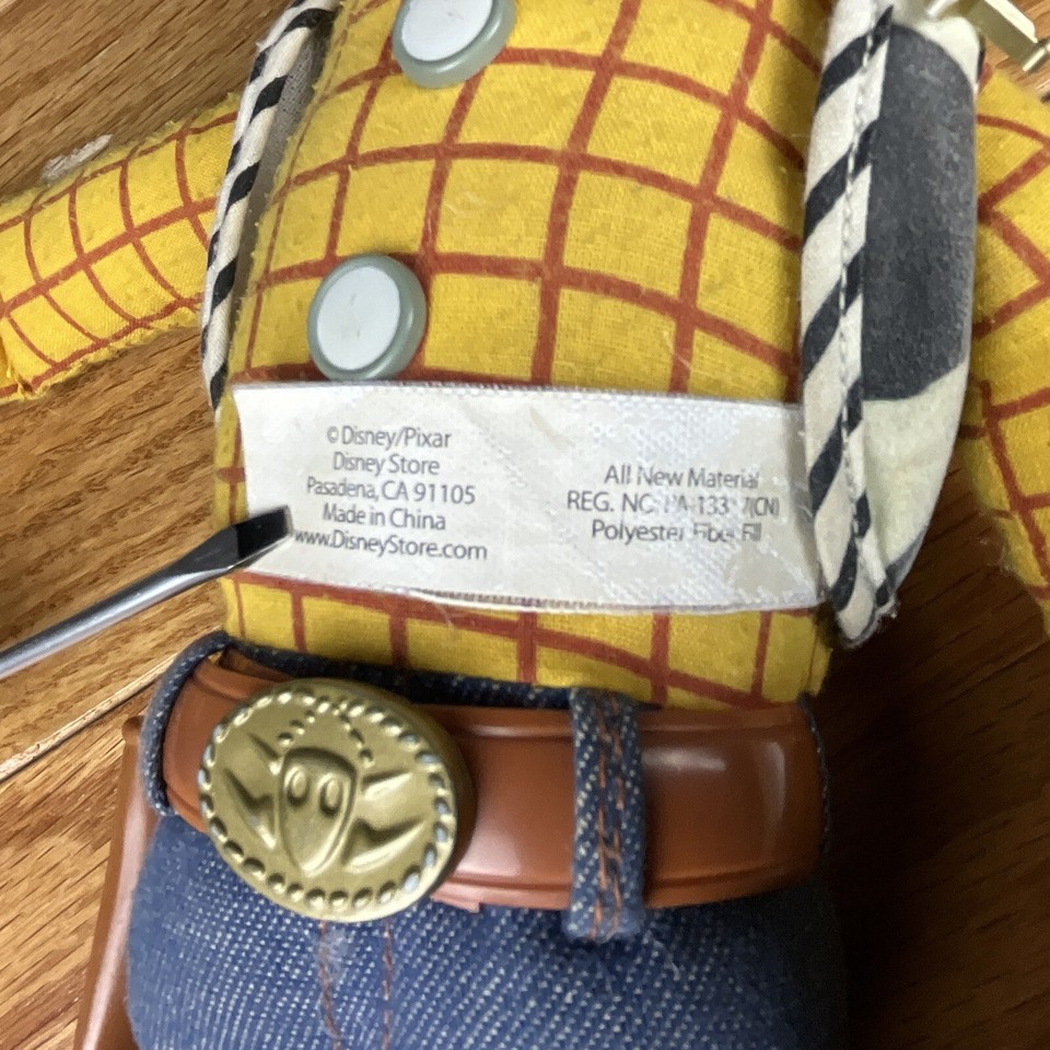 Pull String Woody Doll Disney Pixar Toy Story (Pull String Not Working ...