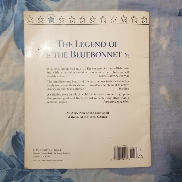 The Legend of The Bluebonnet by Tomie dePaola 0590426036 for sale ...