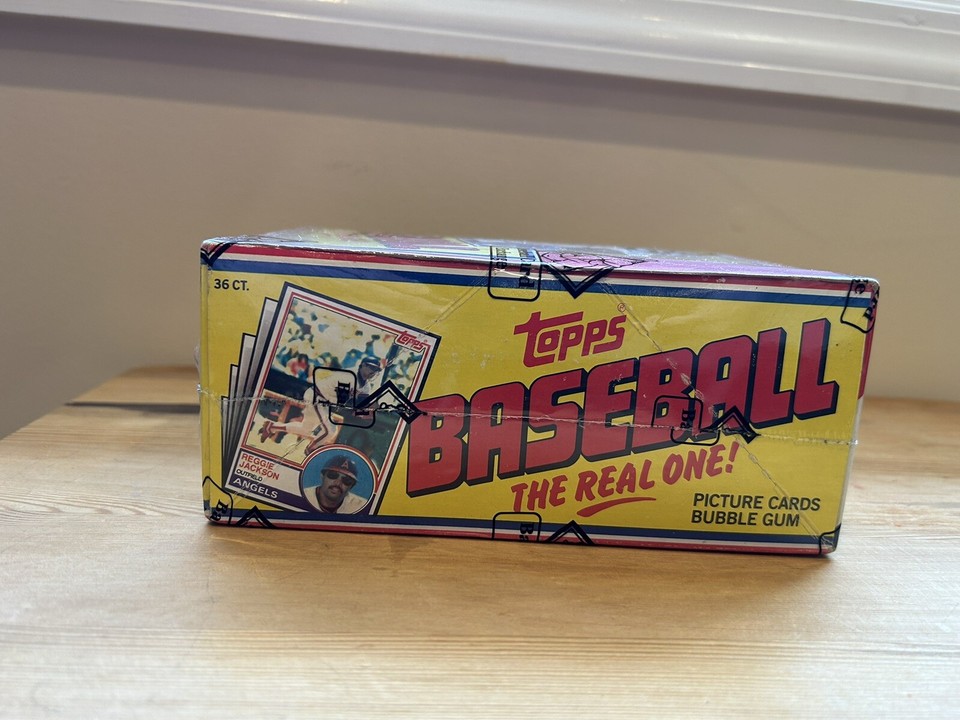 1983 Topps Baseball Wax Box BBCE Sealed Gwynn Boggs Sandberg HOF RC ...