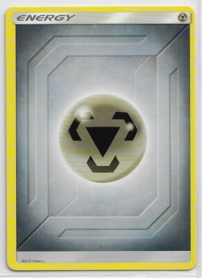 POKEMON Sun & Moon Hidden Fates NM 2019 Common NON-holo Basic METAL ...