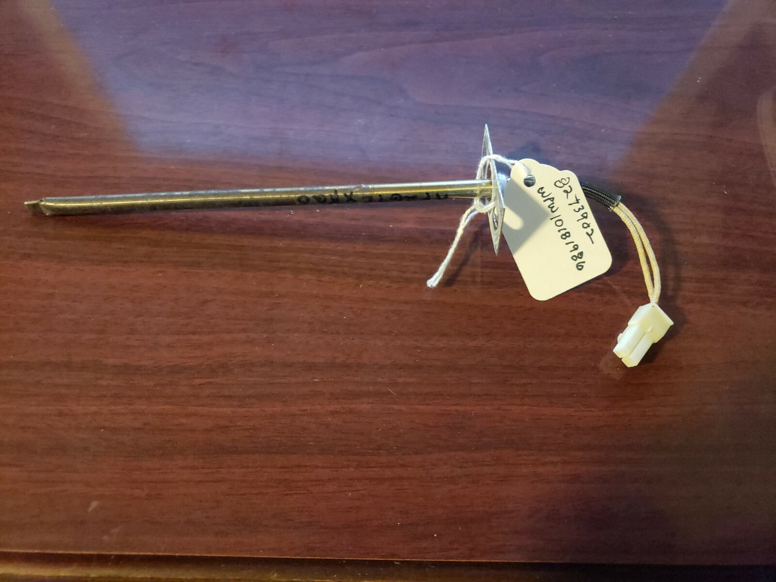 OEM WHIRLPOOL RANGE TEMPERATURE SENSOR PROBE WPW10181986 W10181986 OEM ...