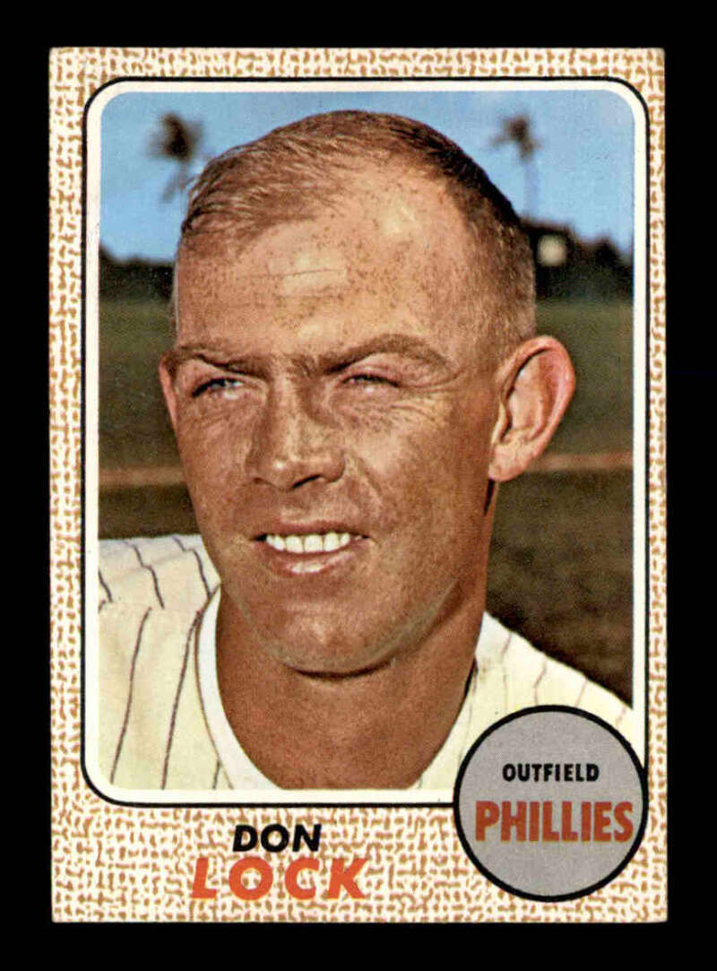 1968 Topps #59 Don Lock EXMT/EXMT+ X2722608 | eBay