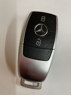 GENUINE MERCEDES 2 BUTTON REMOTE SMART KEY A C E CLASS ECT TESTED ...