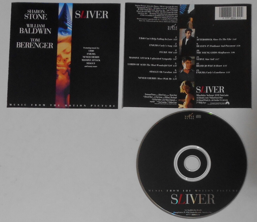 Sliver Soundtrack UB40, Enigma, Neneh Cherry - U.S. cd | eBay