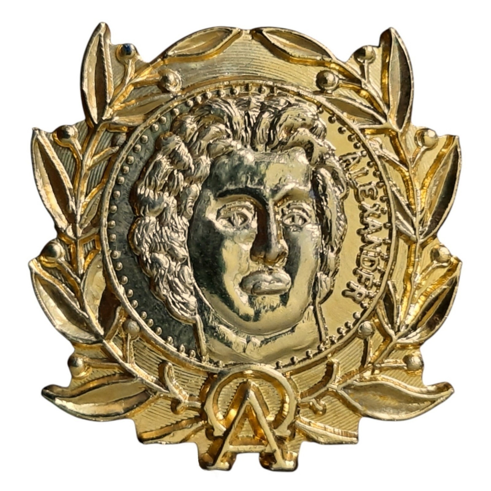 Alexander the Great Gold Lapel Pin Greek Empire King … - Gem