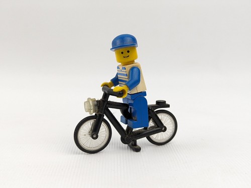 LEGO Vintage 6613 Telephone Booth Classic Town Minifigure & Bike ...