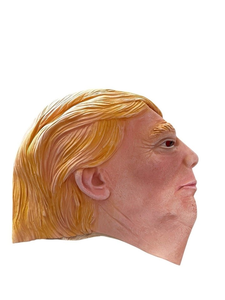 Donald Trump Soft Latex Rubber Mask Cosplay, Halloween mask, dress up ...