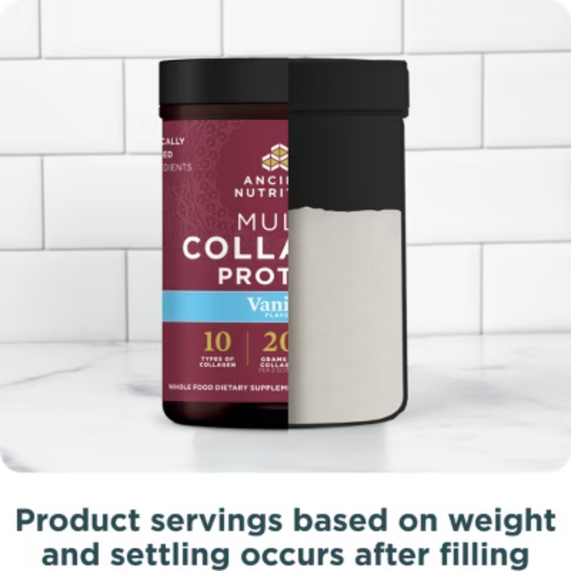 Ancient Nutrition Multi Collagen Protein Powder - Vanilla - 20 Servings ...