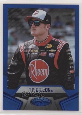 2016 Certified Mirror Blue /50 Ty Dillon #40 | eBay