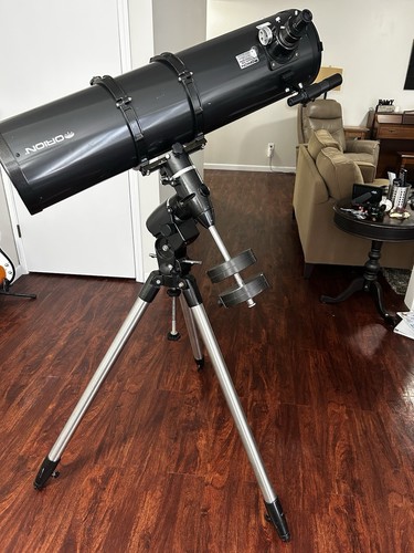Orion Skyview 8” EQ Deluxe Equatorial Reflector Telescope W/Tripod, And ...