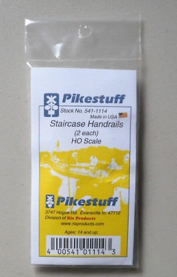 HO Staircase Handrails 1:87 SCALE LAYOUT DIORAMA PIKESTUFF RIX 1114 | eBay
