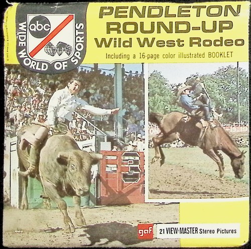 Pendleton Round-Up Wild West Rodeo Oregon 1970 - 3d View-Master 3 Reel ...