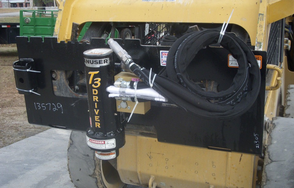 Danuser T3 Tee Post Driver Attachment Will Drive 3" Oil Field Posts ...