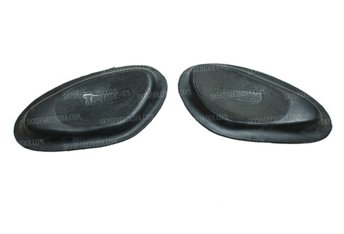 For Triumph Fuel Tank Knee Pad Grips Set Up To 1965 PN# 82-1605 82-1606 ...