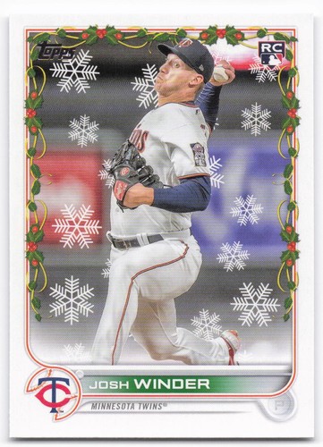 2022 Topps Holiday Josh Winder RC Rookie Card | eBay