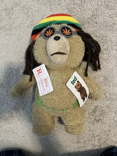 Ted Movie Bear 16" Talking Plush With Moving Mouth: Rasta Ted (Rated R ...