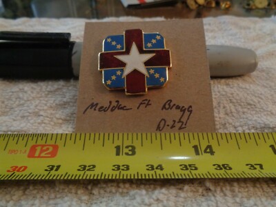 MEDDAC Ft Bragg D-22 Unit Crest, DI, DUI (DRAW#E8) | eBay